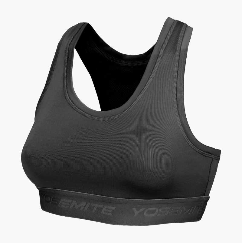 Sport top, black - Biltema.fi