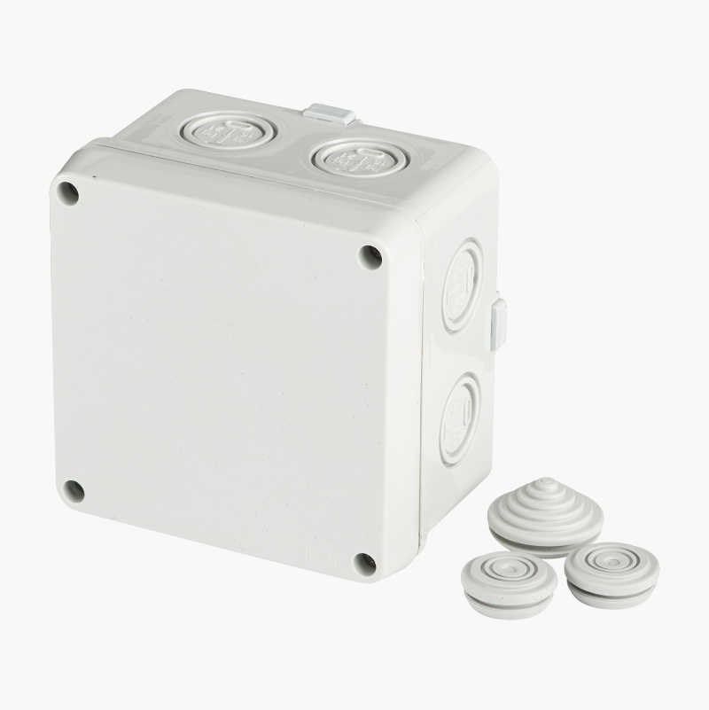 Connection box, 110 x 110 x 70 mm - Biltema.dk