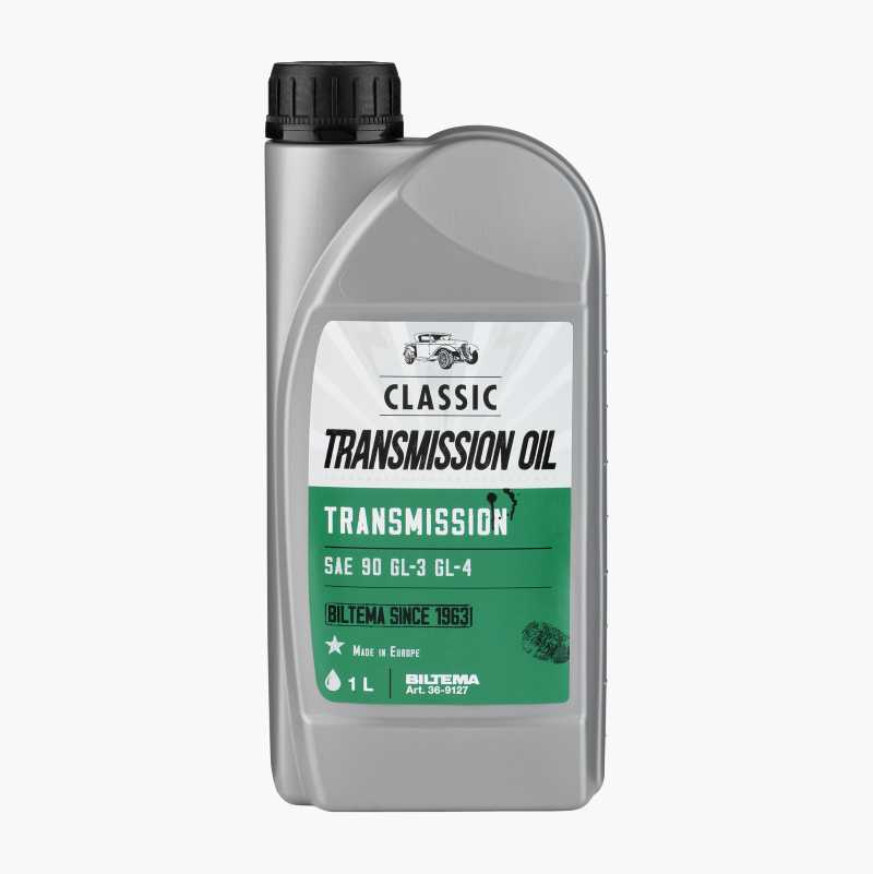 Transmission oil for vintage vehicles, SAE 90 GL3/GL4, 1 L - Biltema.fi