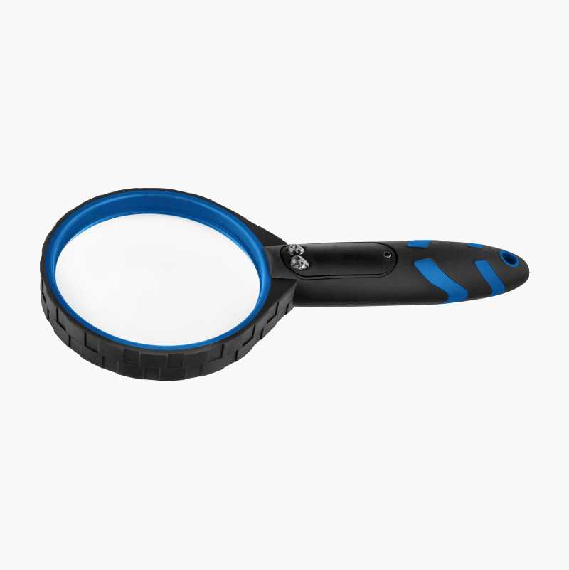 Forstørrelsesglass med LED-lys - Biltema.no