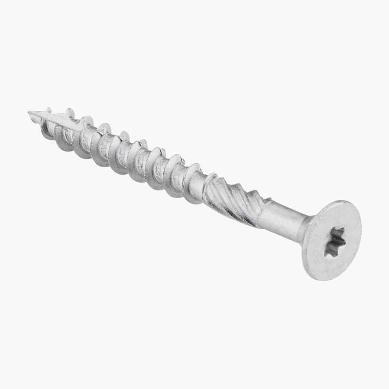 Wood screw 6 x 60 mm, C4, 200 pcs - Biltema.fi