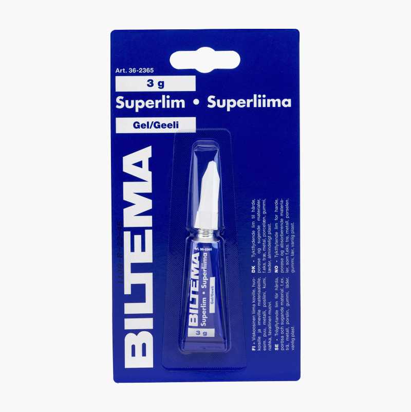 Superlim Gel, 3 g - Biltema.se