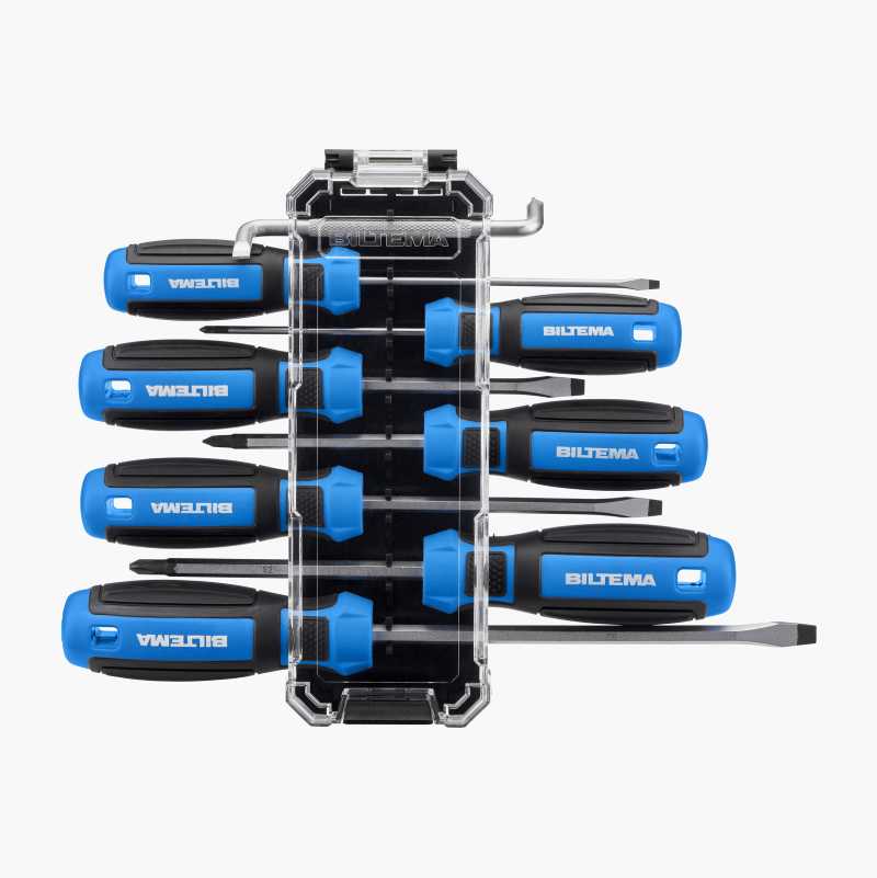 Screwdriver set, 8 parts - Biltema.se