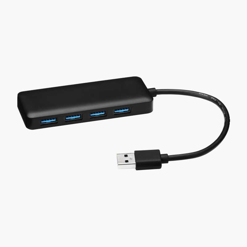 USB 3.0-hub, 4 porte - Biltema.dk