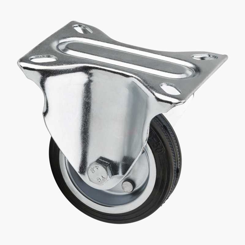 Fast hjul, 25 x 80 mm - Biltema.dk