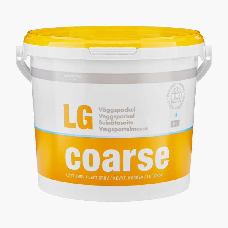 Wall Filler LG, 5 litre - Biltema.fi