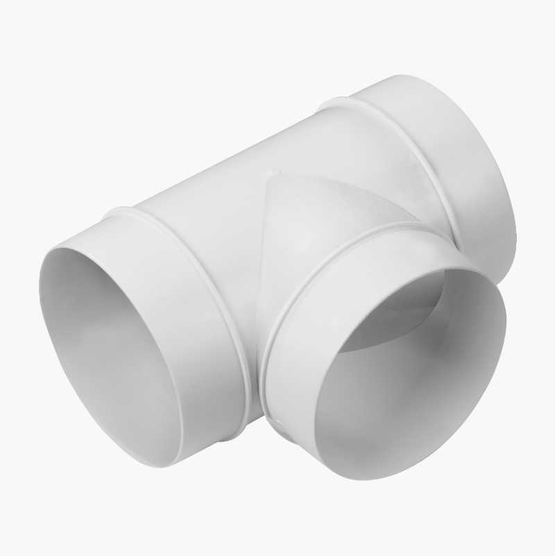 T-pipe, Ø125 mm - Biltema.no