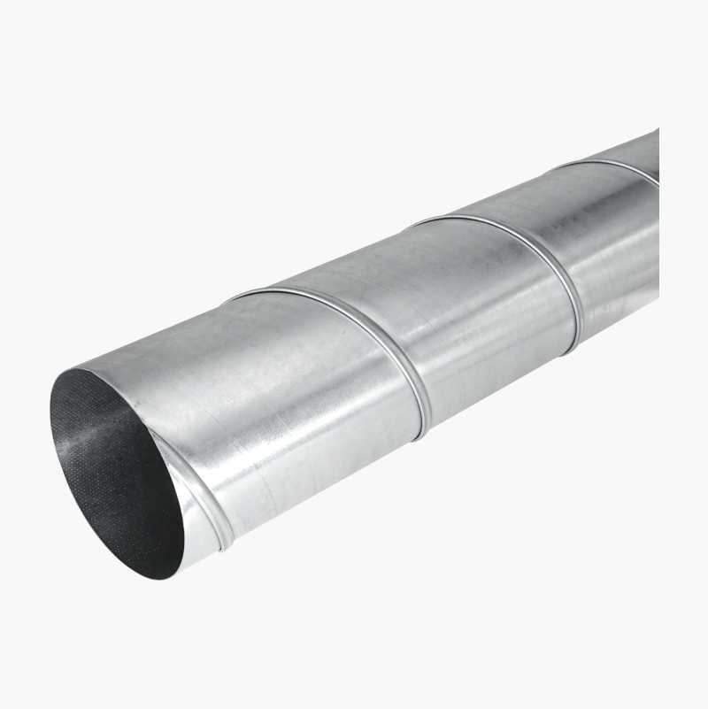 Ventilation pipe, 2 m, Ø100 mm - Biltema.no