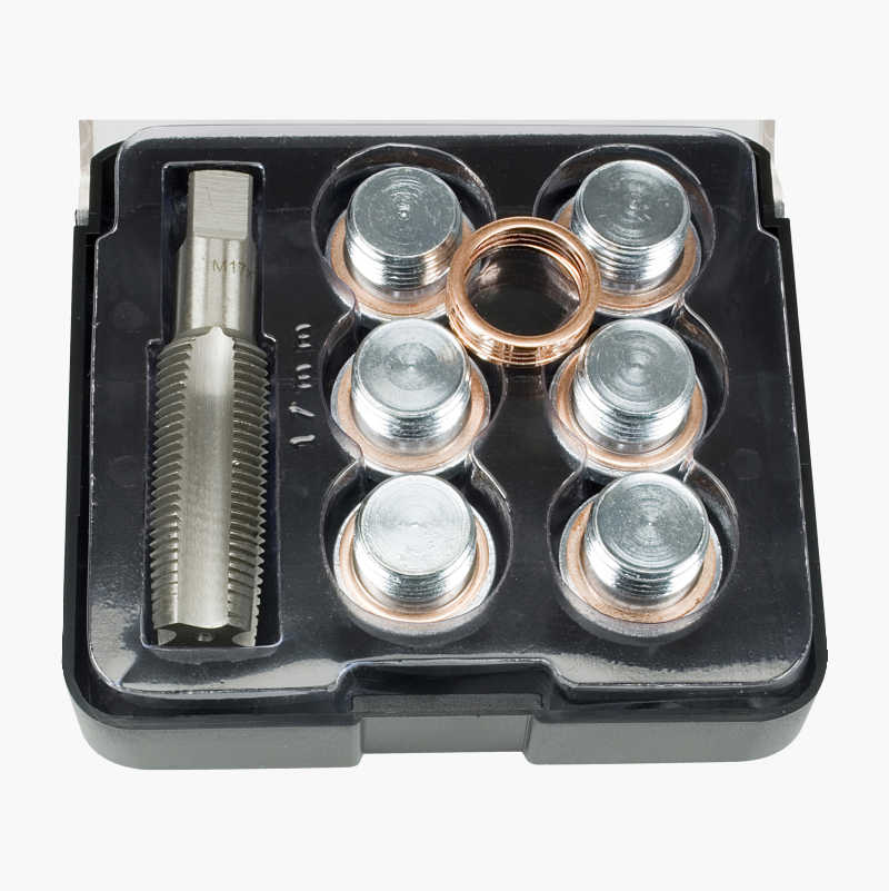 Oil plug thread repair kit, M13 x 1,5 mm - Biltema.fi