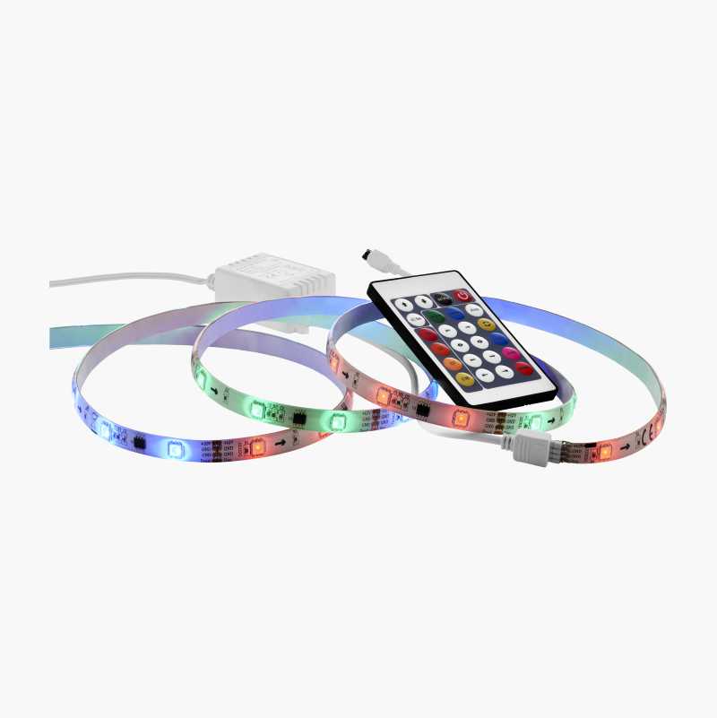 LED strip, digital RGB, starter kit 2 m - Biltema.se