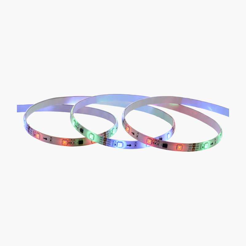 LED-lista, digitaalinen RGB, 3 m - Biltema.fi