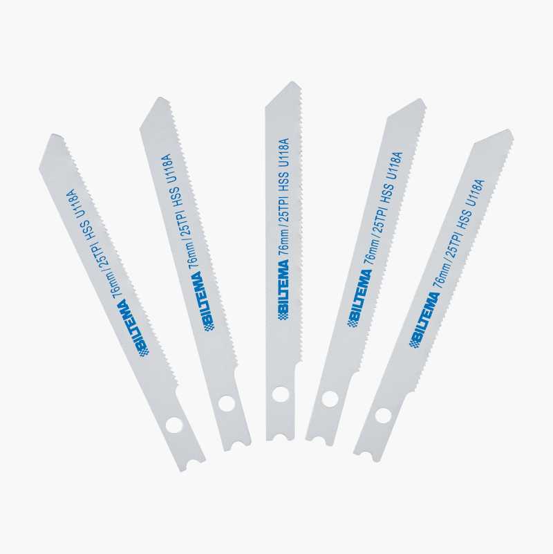 Stikksagblad 25 tpi, type C, 5 stk. - Biltema.no