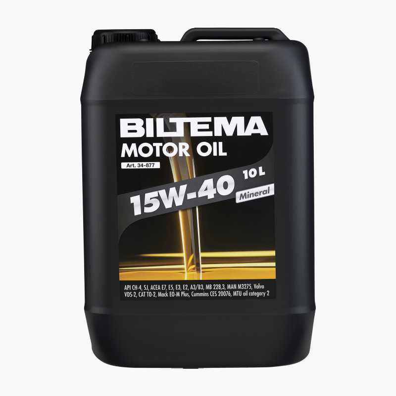 Mineral-based motor oil 15W-40, ACEA E5, E3, E2, A3/B3, 10 litre ...