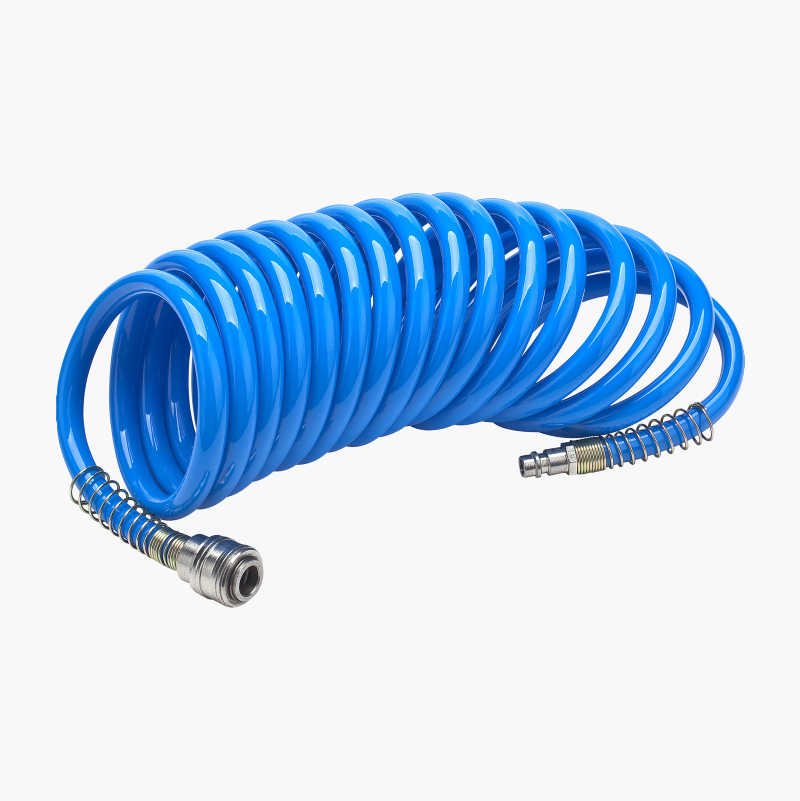 Spiral hose, Pressured air, 8 mm x 5 m - Biltema.fi