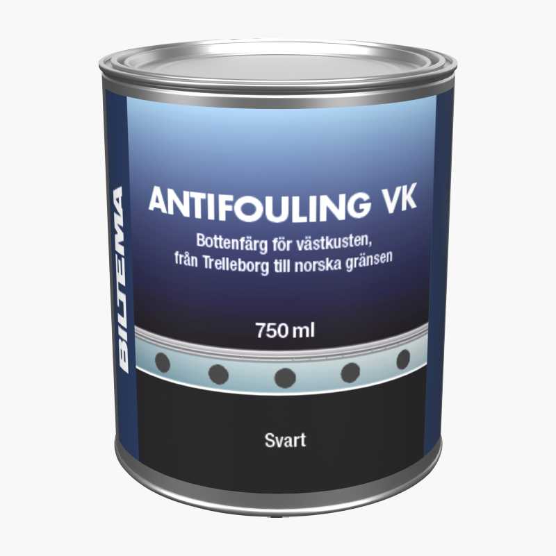 Anti-Fouling Paint, copper oxide-based, black 0,75 litre - Biltema.se
