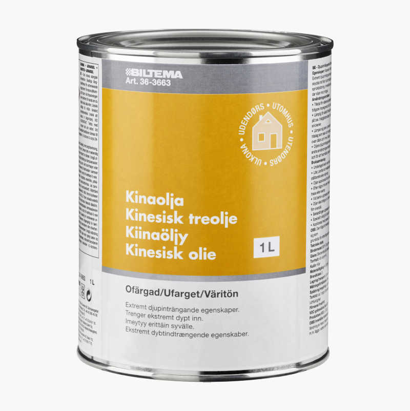 Kinesisk treolje, 1 liter - Biltema.no