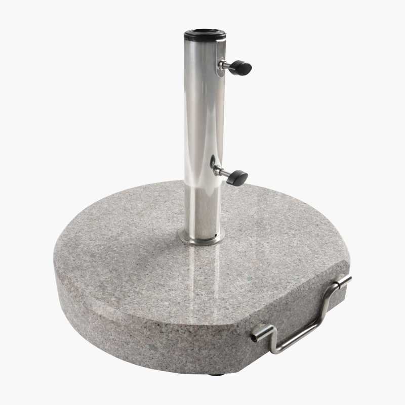 Parasollfot granit, 30 kg - Biltema.se