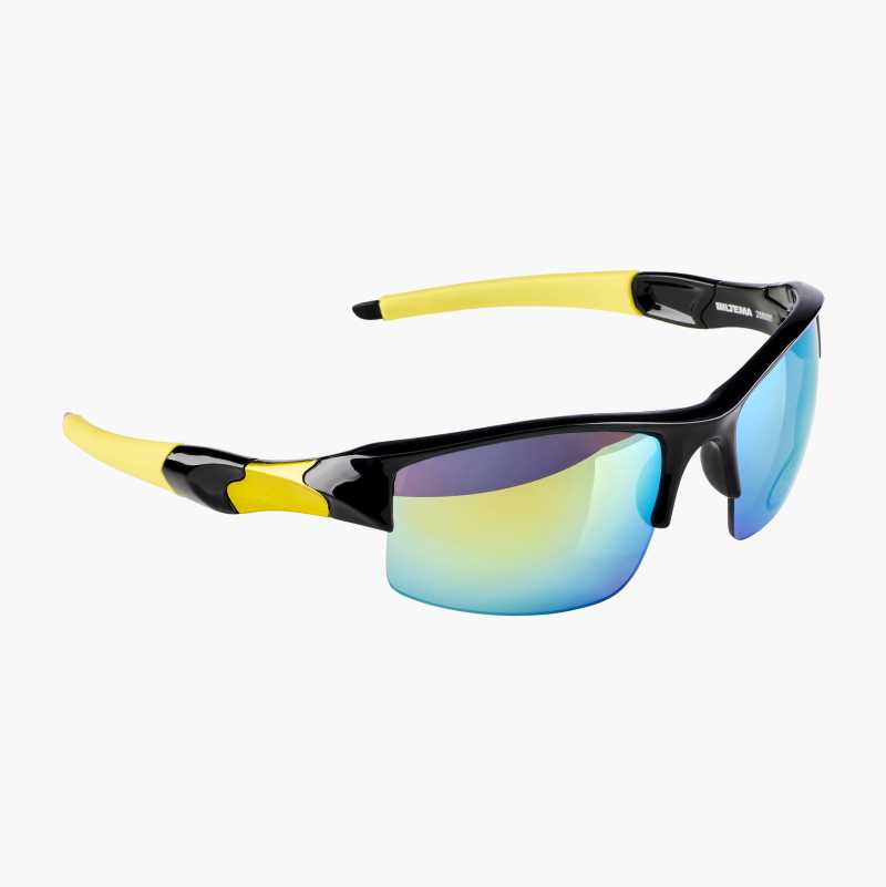 Solbriller, sport, sorte/gule - Biltema.dk