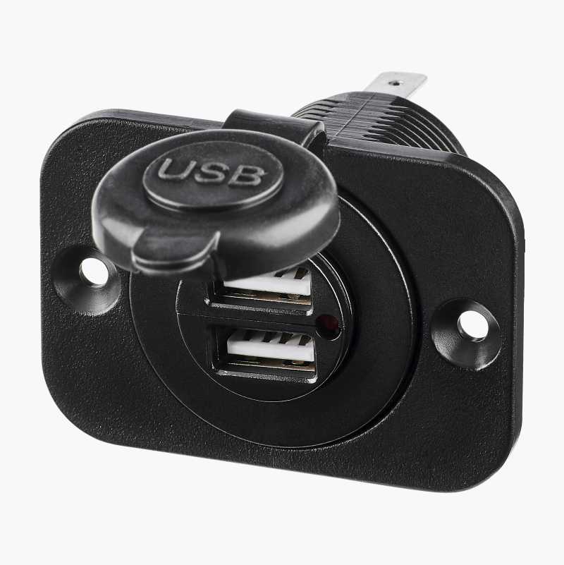 USB-liitäntä 5 VDC, 2,1 A - Biltema.fi