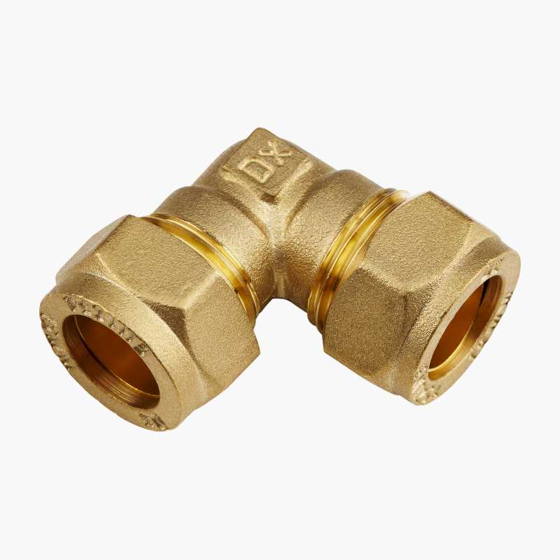 Clamp ring connector, angled, 10 x 10 mm - Biltema.no