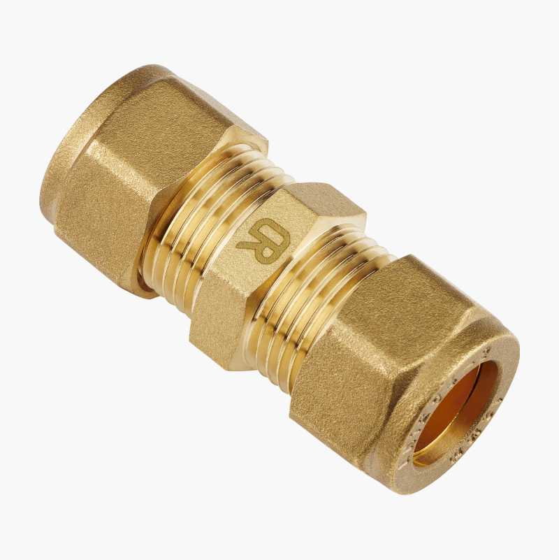 Clamp ring connector, straight, 28 x 28 mm - Biltema.se