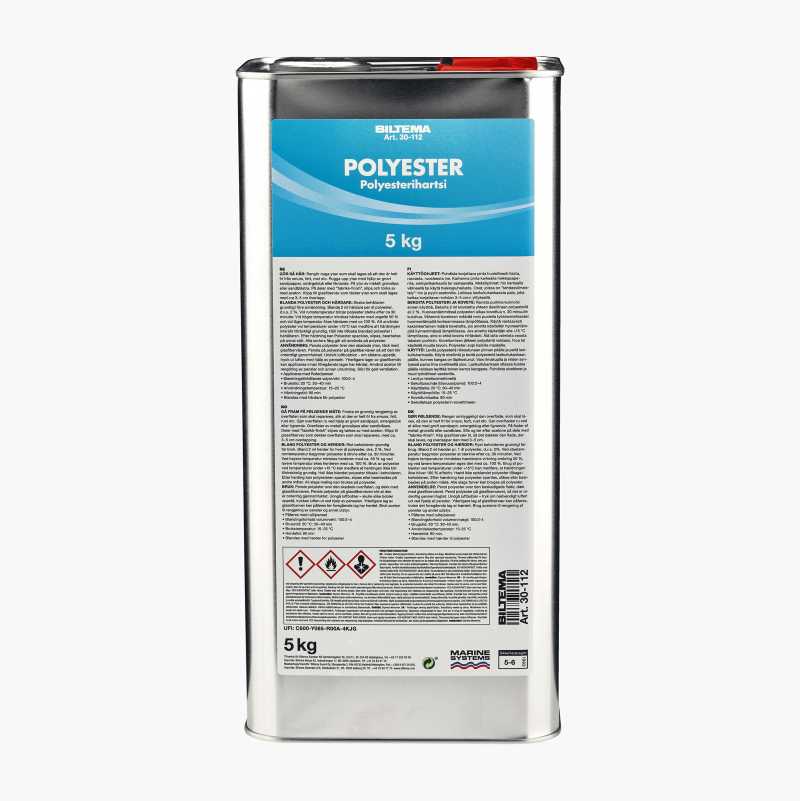 Polyester 5 kg - Biltema.dk