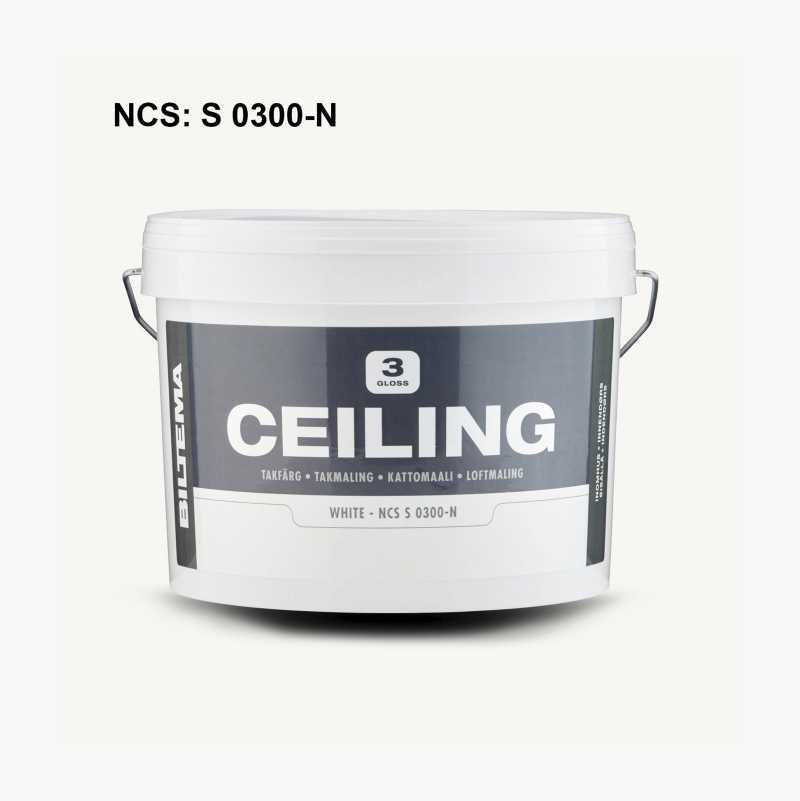 Non White Ceiling Paint Ceiling Paint CEILING, 3 Litre Biltema.se
