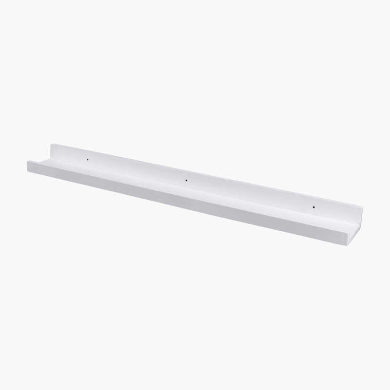 Fotohylde, hvid, 80 cm - Biltema.dk