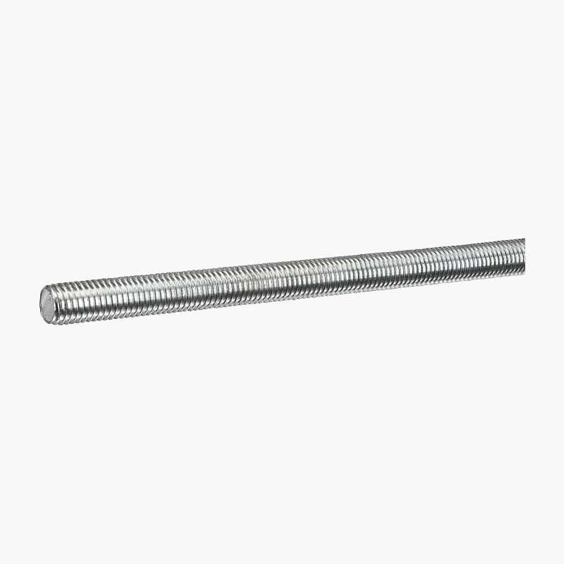 Screw threaded bar FZB, M12 x 1 m - Biltema.fi