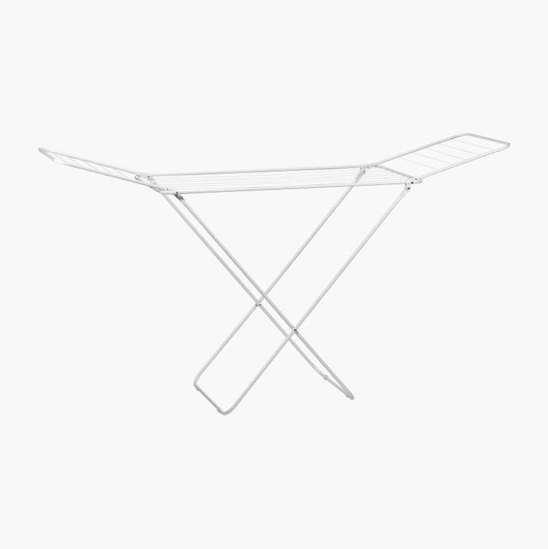 Tørkestativ, hvitt, 15 m tørkeareal - Biltema.no