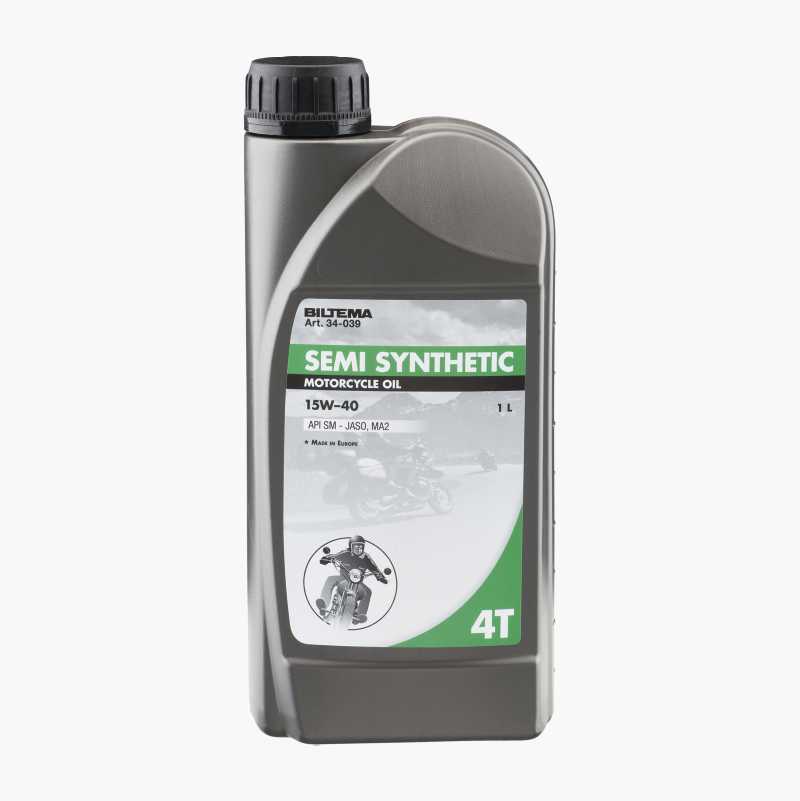Motorcycle Oil 15W–40, 1 litre - Biltema.se