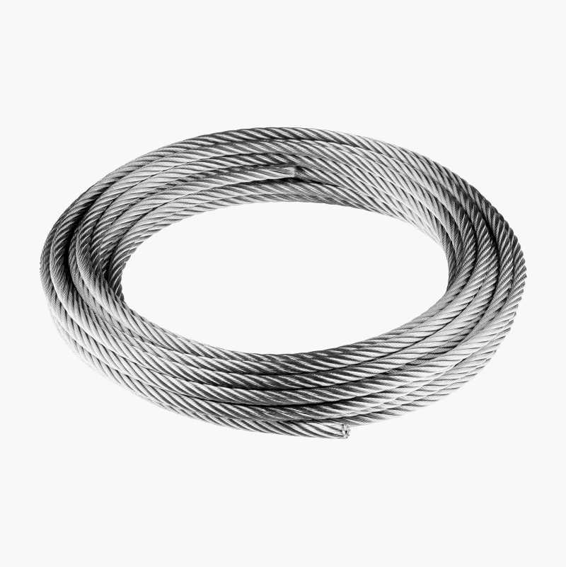 Stålwire, 6 mm x 10 m - Biltema.dk