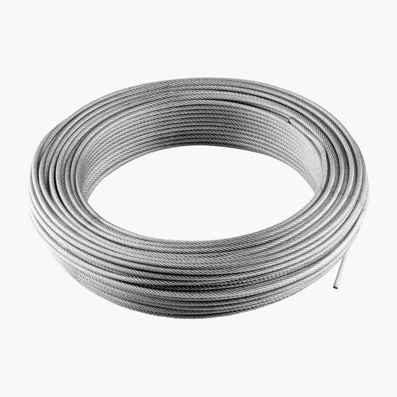 Coated steel wire, 2 mm x 50 m - Biltema.se