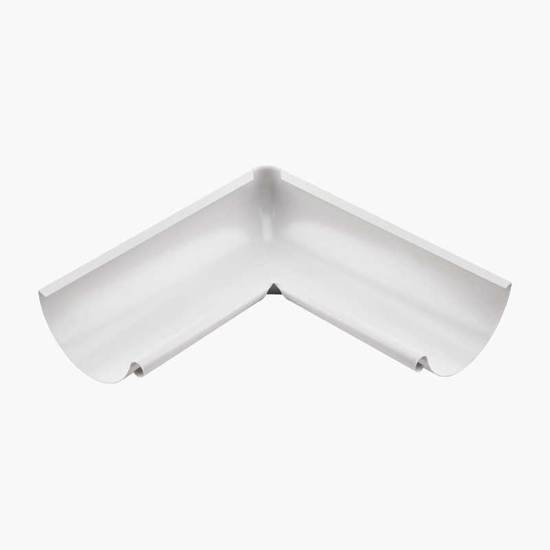 Roof drainage, gutter angle inner 90° - Biltema.fi