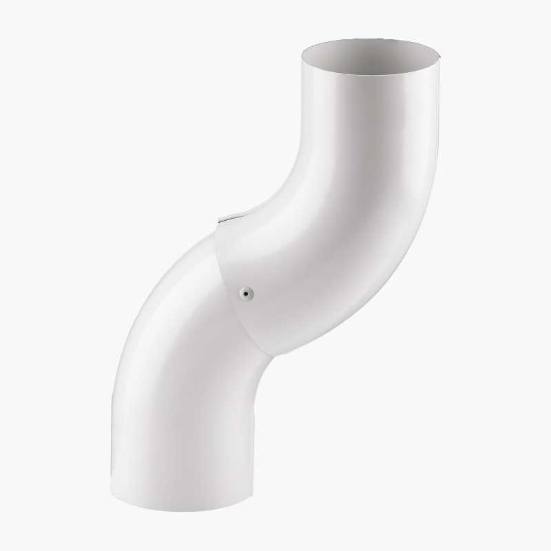 Roof drainage, offset bend 70° - Biltema.dk