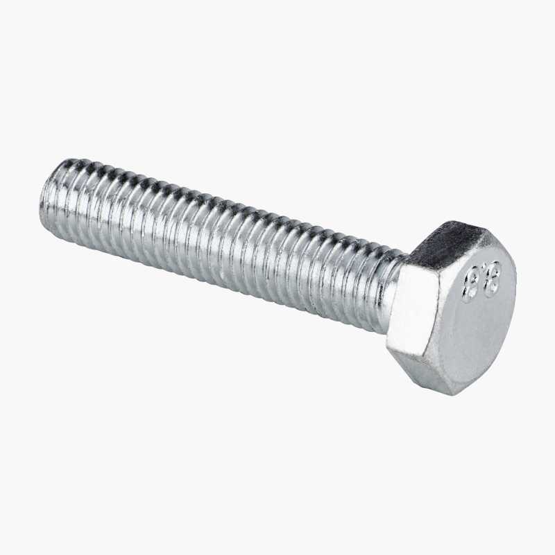 Hexagonal screw M10 x 50, fzb, 5st - Biltema.fi