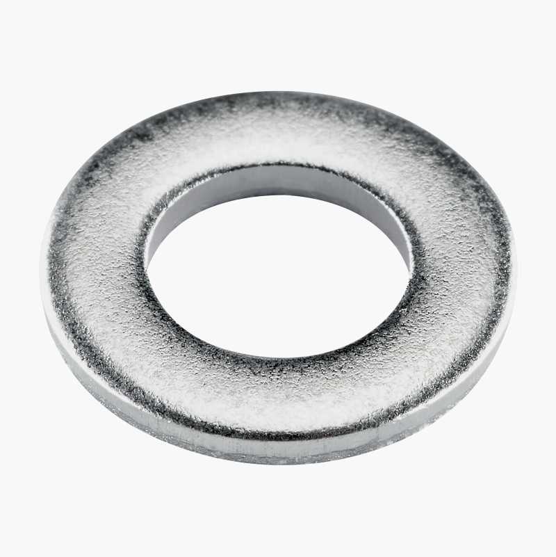 Rundbricka 6,4 x 12 mm, elförzinkad, 100 st. - Biltema.se