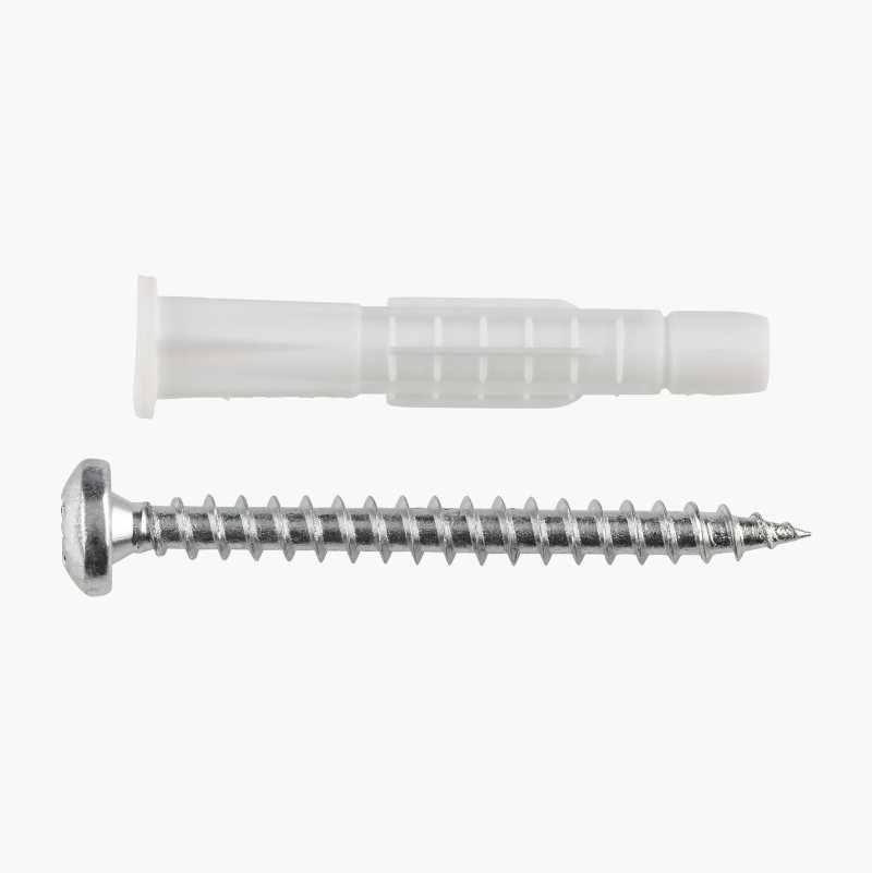 Universal plug 6 x 35 mm, with screw - Biltema.se