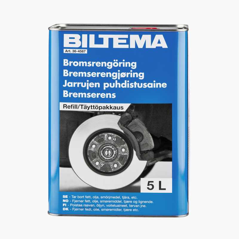 Bremserens, refill 5 liter - Biltema.no