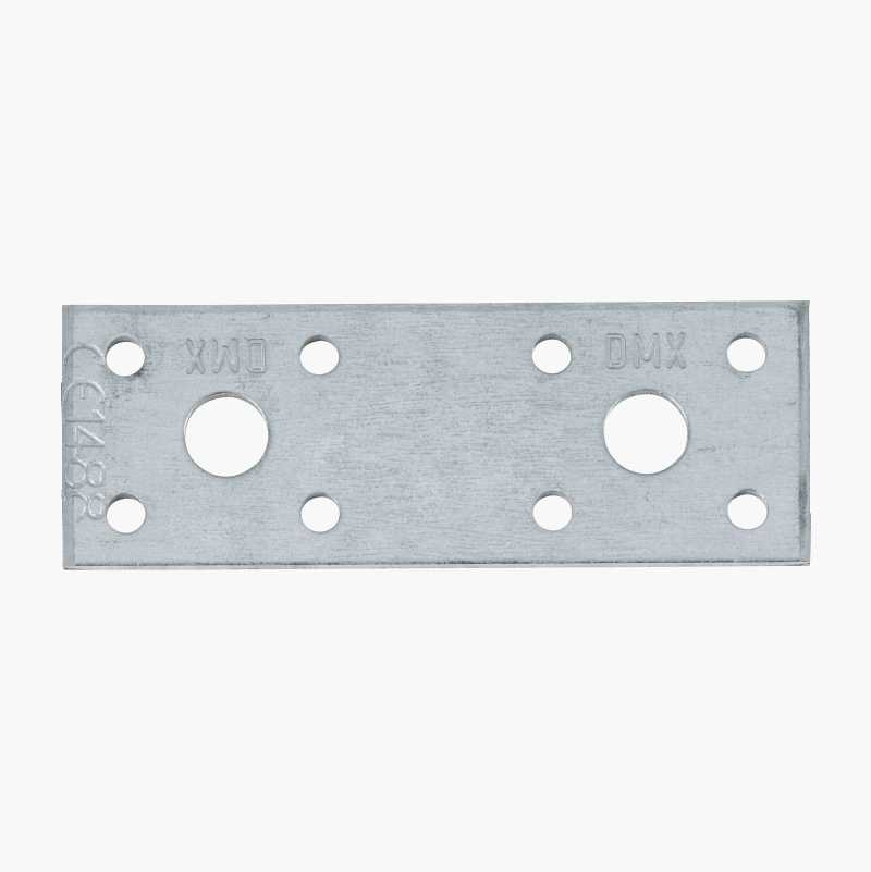 Hole plate with bolt holes, 100 x 35 x 2,5 mm - Biltema.no