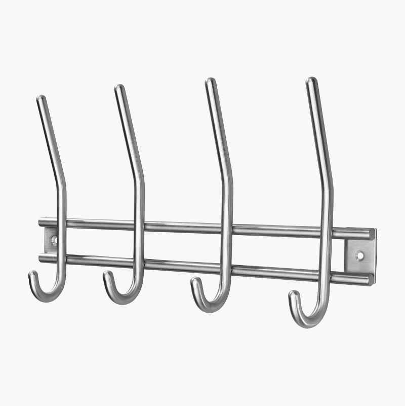 Kles- og hatteknagg, 4 knagger - Biltema.no