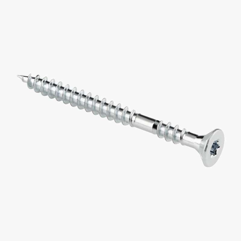 Jamb screw, 100 pcs, 70 mm - Biltema.dk