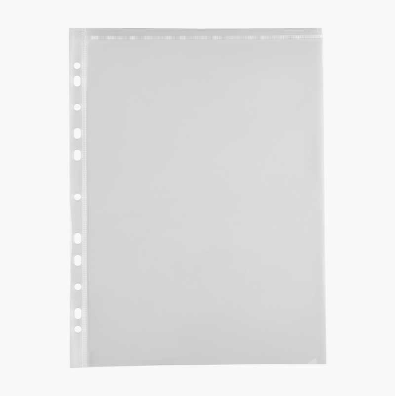 Plastic pouches, A4, transparent, 12-pack - Biltema.fi