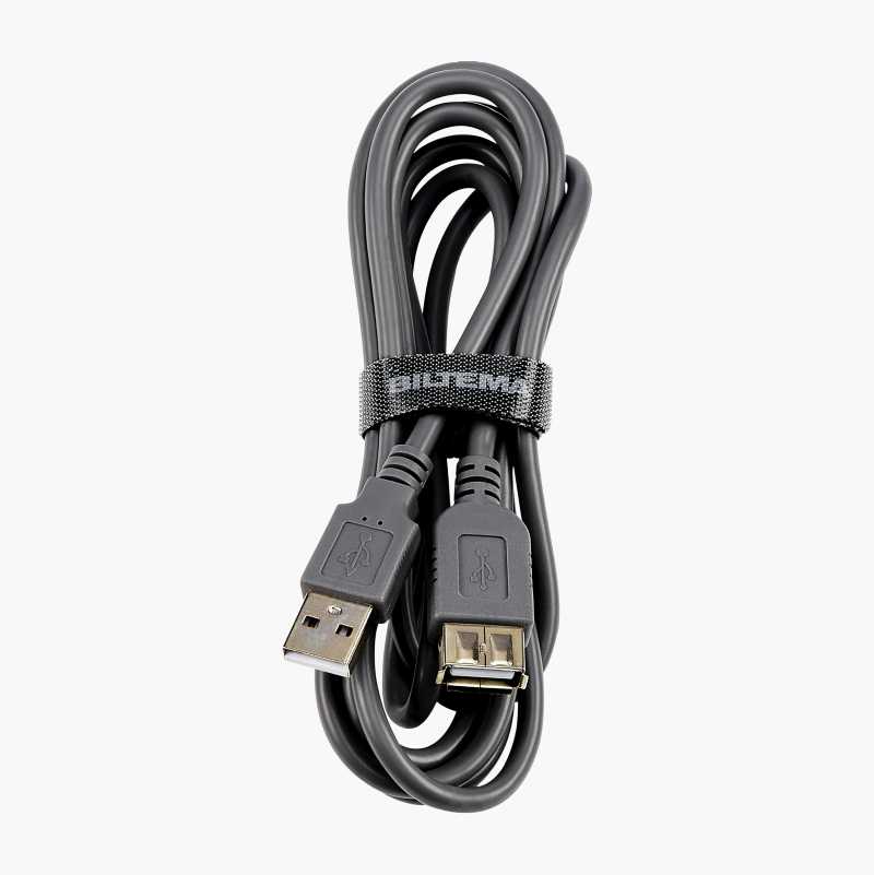 USB 2.0, A–A, 1, 8 m - Biltema.dk