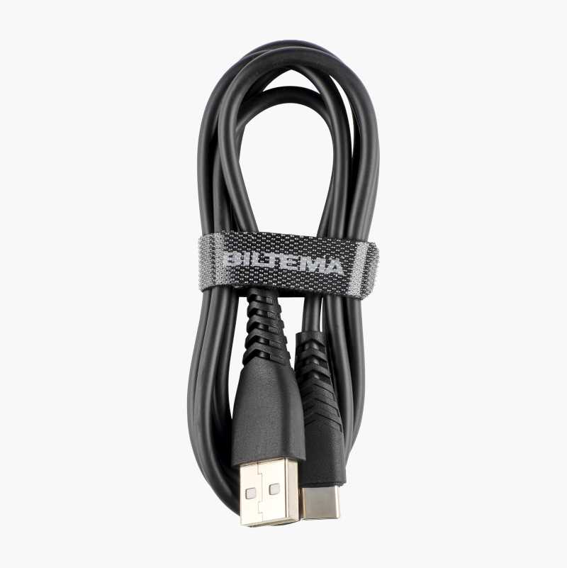 USB-ledning med Type C-stik, 1 m - Biltema.dk