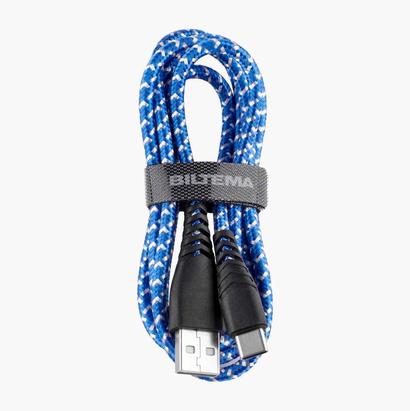 USB-ledning med Type C-stik, 1 m - Biltema.dk