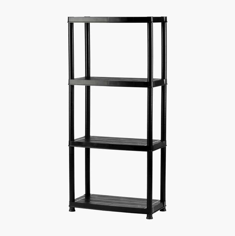 Förvaringshylla, 4 hyllplan - Biltema.fi