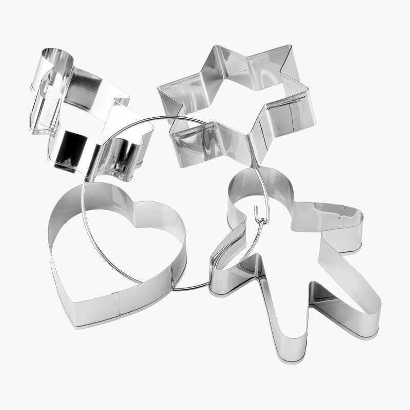 Pepperkakeformer, 4 stk. - Biltema.no