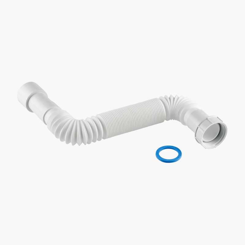 Avloppsslang, flexibel, 1 ¼” x Ø 32/40 x 300-710 mm - Biltema.se