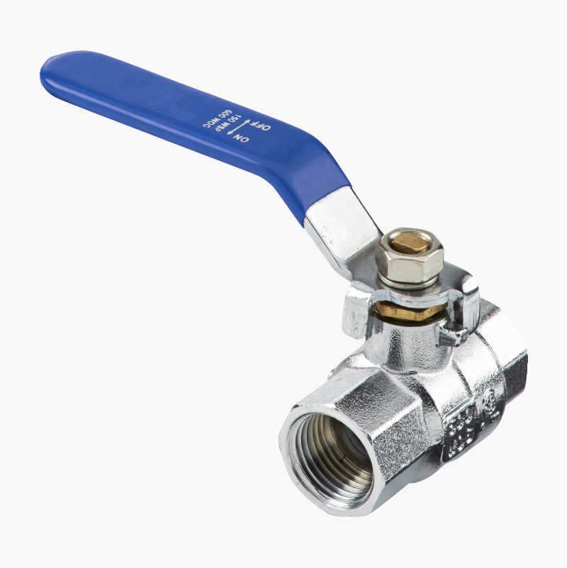 Kugleventil forkromed messing, 1/2" (R15) - Biltema.dk